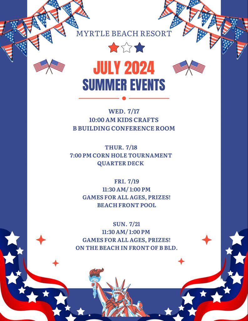 Events & Activities – Myrtle Beach Resorts